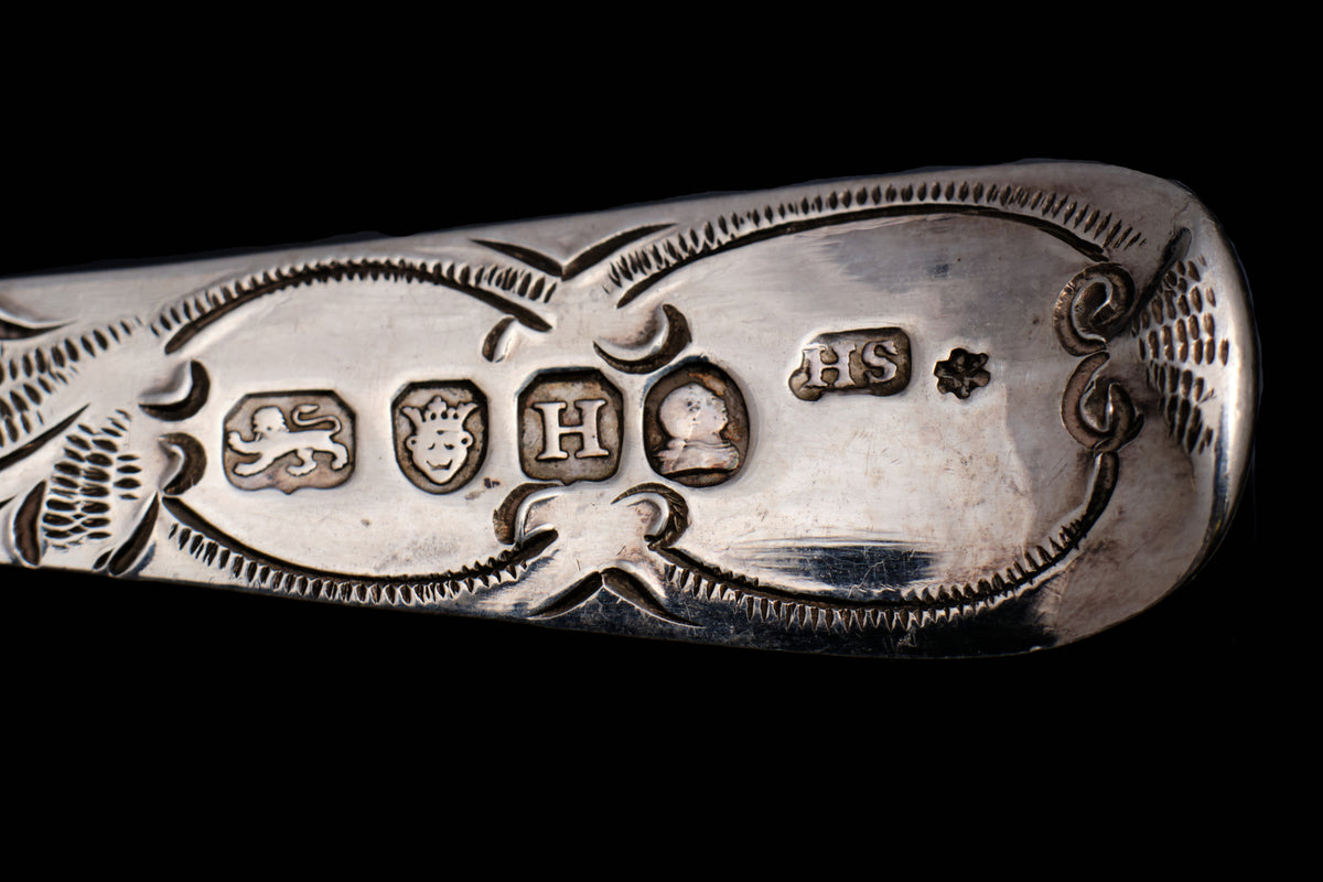 C1883 A pair of Victorian. Berry Spoons. – Sue Todd Antiques