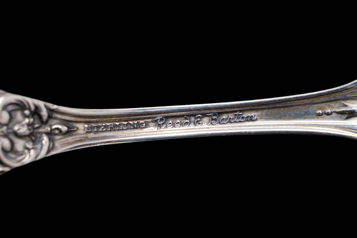 Victorian Reed and Barton Sterling Silver Spoon. – Sue Todd Antiques